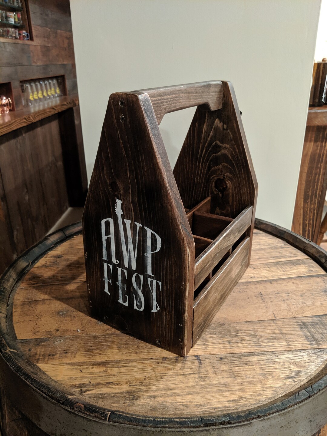 Beer Caddy - Beer Holder - Custom Beer Holder - Custom Beer Caddy ...