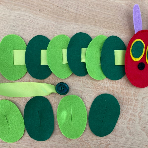 Very Hungry Caterpillar Felt - Etsy