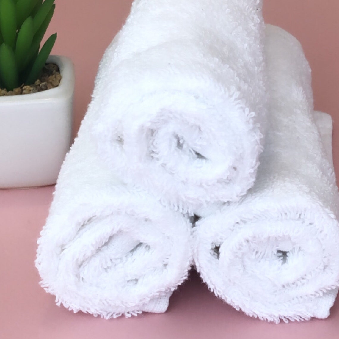 Personalised Face Flannel Embroidered With Cute Heart 100% | Etsy UK