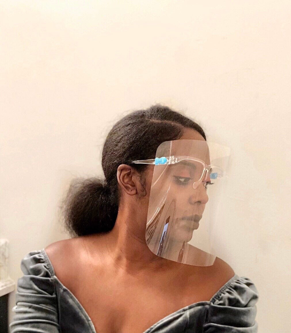 Reusable Face Shield Visor Visor Face Shield Clear - Etsy