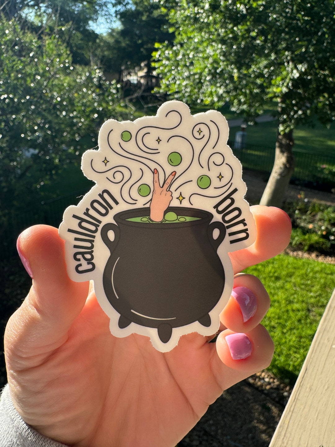 Cauldron Born Nesta | Sarah J Maas | ACOTAR Sticker | Book Accessory ...