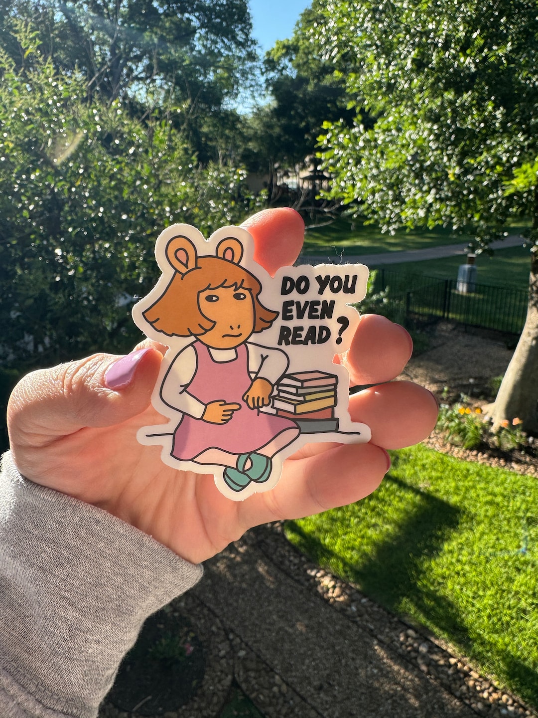 Dw Do You Even Read Reading Stickers Dw Sticker Reading Bumper Sticker Booktok Stickers Bookish ...