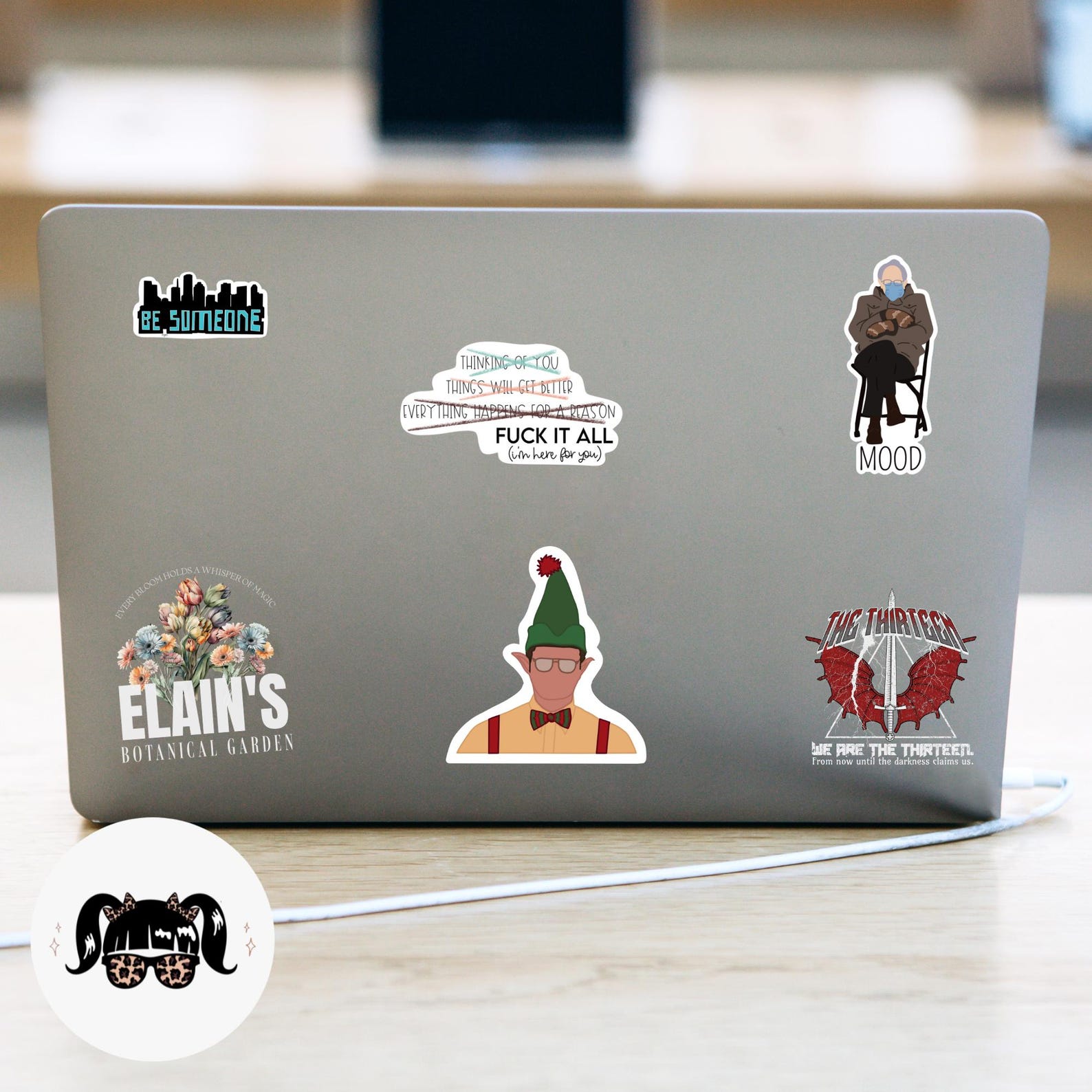 Be Someone Sticker | Downtown Houston Skyline Sticker | Be Someone ...