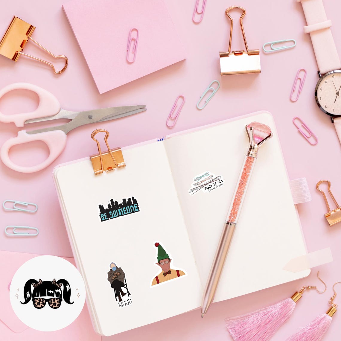 Be Someone Sticker | Downtown Houston Skyline Sticker | Be Someone ...