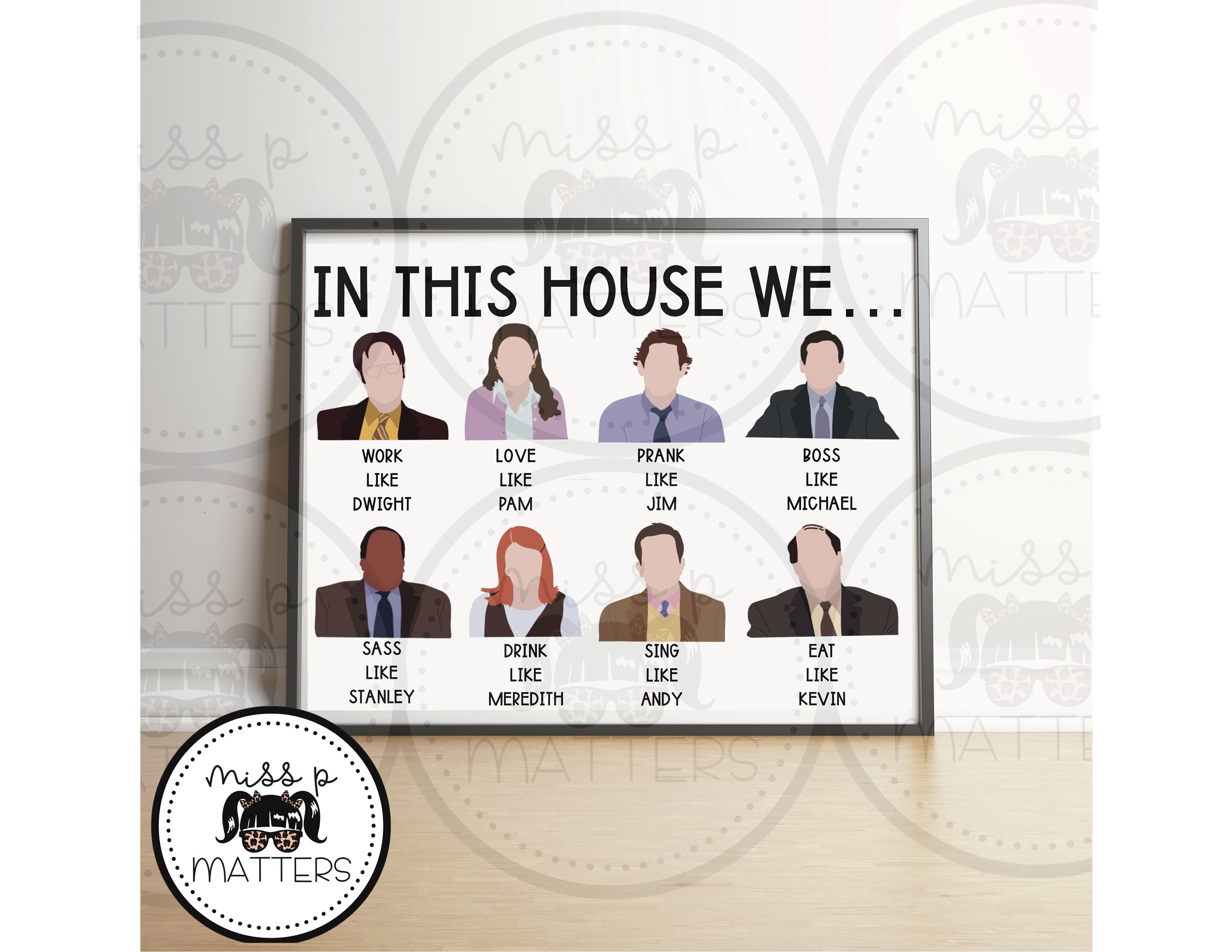 The Office Michael Scott Printable Posters Set the Office Poster the ...