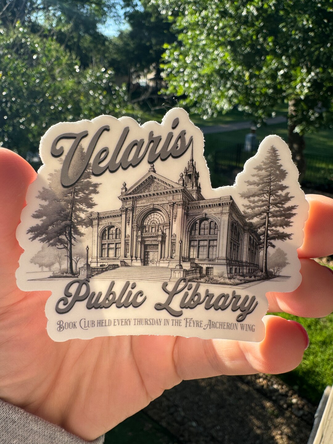 Velaris Sarah J Maas | ACOTAR Sticker | Book Accessory | SJM Universe ...