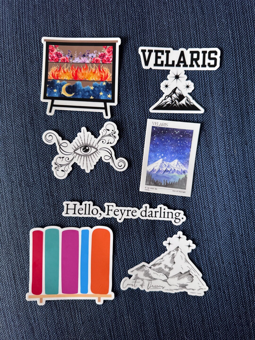Sarah J. Maas Sticker Pack – Officially Licensed SJM Bookish Gift - Etsy