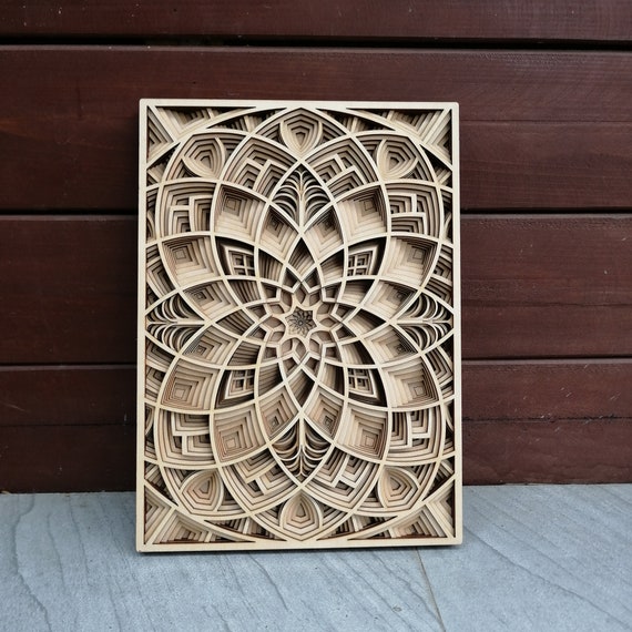Digital Files-bloom-cricut SVG-CNC Laser Cut Multilayer 3D - Etsy