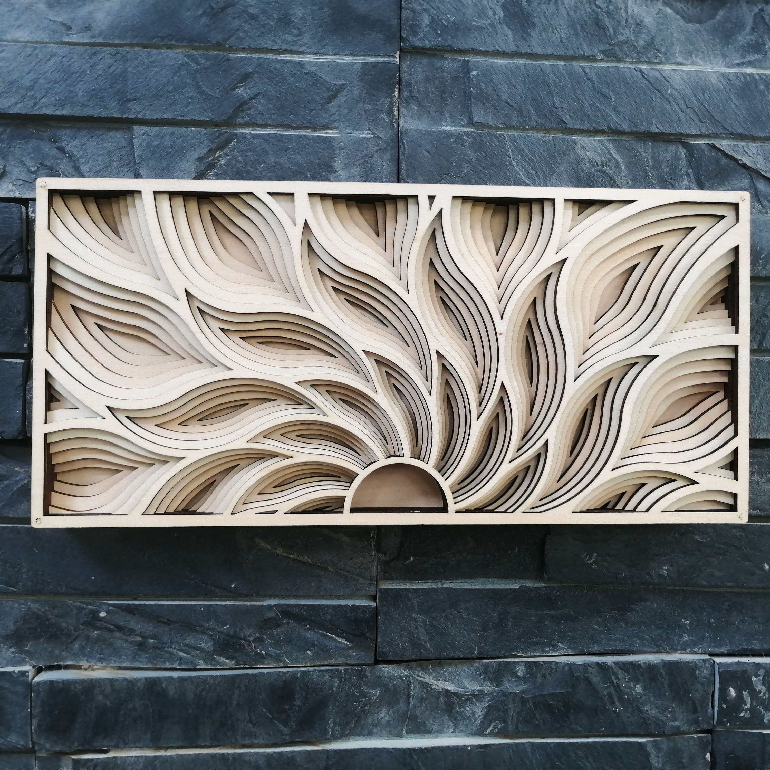 Digital Files-sunrise-cricut SVG-CNC Laser Cut Multilayer 3D | Etsy