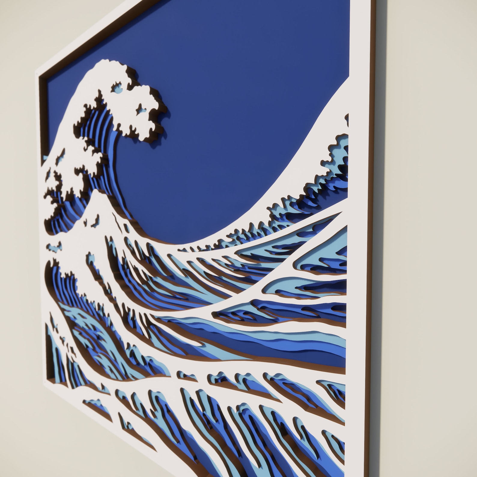 Digital Files-great Wave-cricut SVG-CNC Laser Cut - Etsy