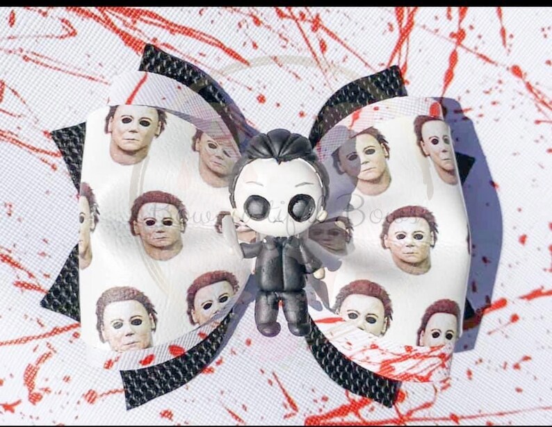 Horror Bow - Etsy