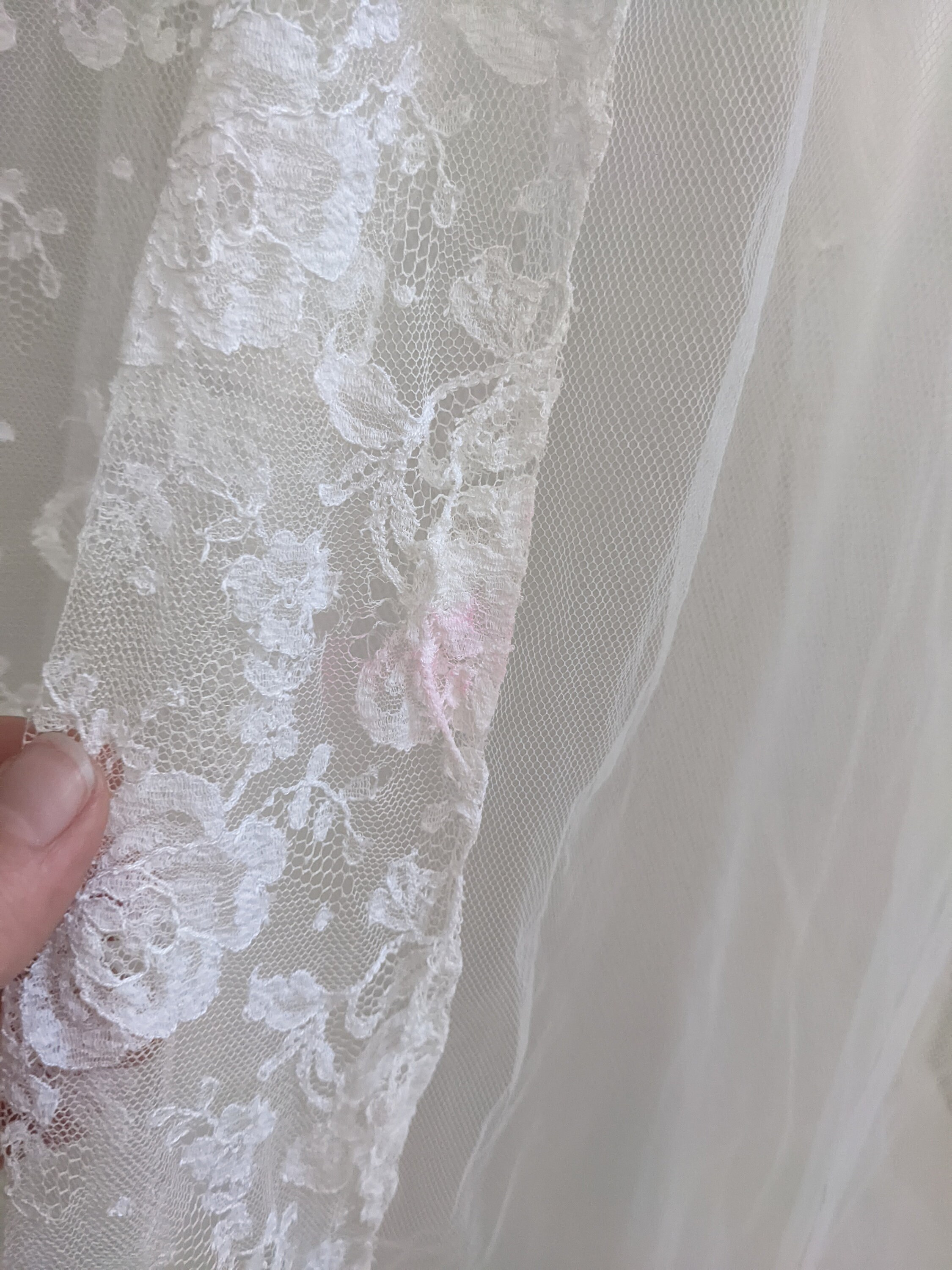 Vintage Elegant Classy White Lace Sheer 1950's Wedding - Etsy