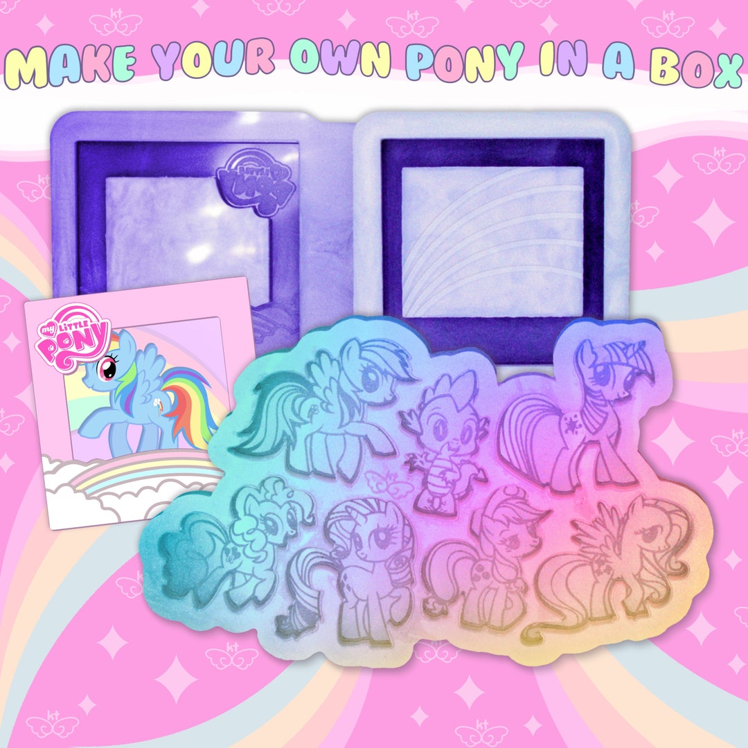 Pony Silicone Molds - Make Your Own Pony in A Box -or- Just Buy the ...