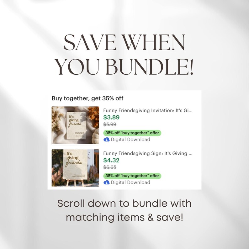 Funny Friendsgiving Invitation: It's Giving Friends Invite Canva ...
