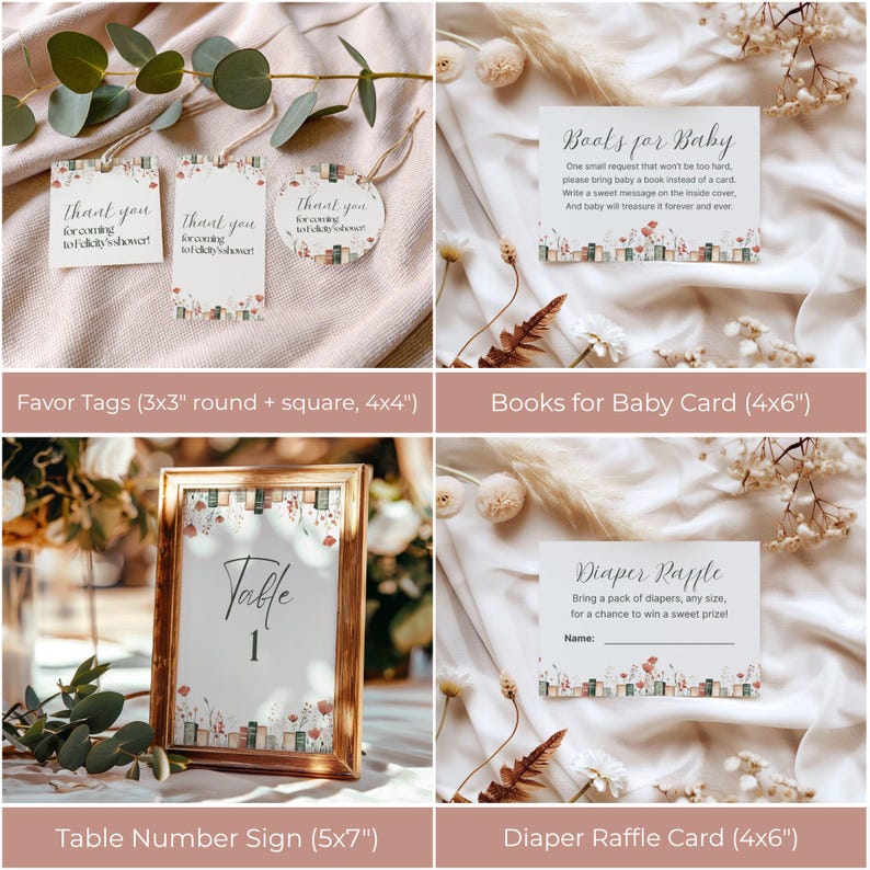 New Chapter Baby Shower Bundle, Next Chapter Begins Invitation & Games ...