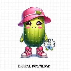 Dill Pickle, Funny Pickle Girl, Sublimation Designs Pickle Clipart PNG ...