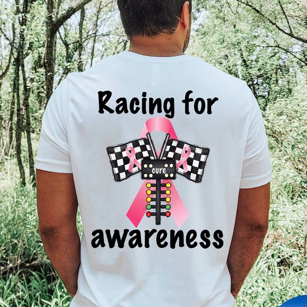 Breast Cancer Racing Png - Etsy