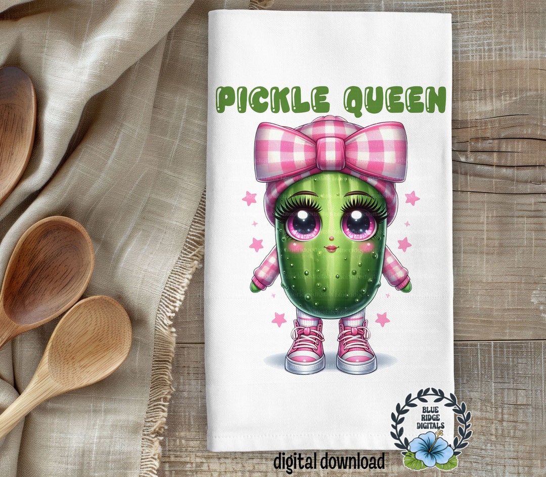 Cute Pickle Png, Pickle Queen, Coquette Pickle, Sublimation Clipart ...