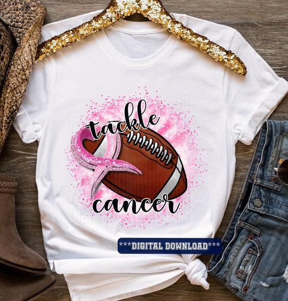 Tackle Cancer Png Breast Cancer Awareness Sublimation Design - Etsy