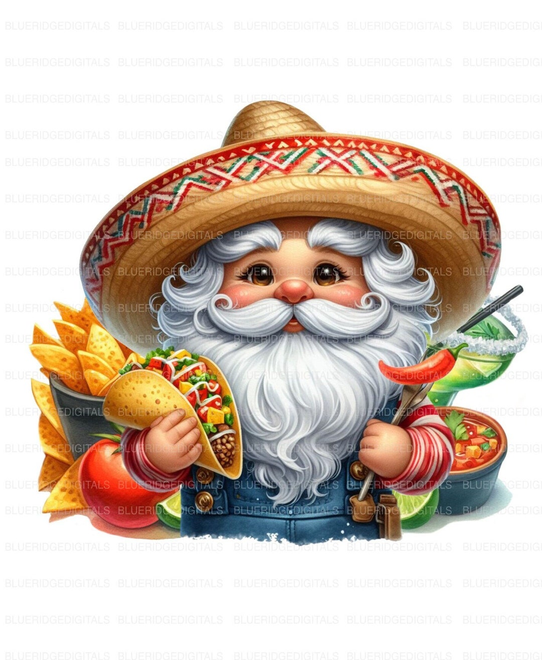 Taco Gnome Png, Taco Clipart, Sublimation Designs Towel, T Shirt, Mug ...