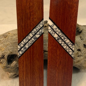 Trustone and Wood Combination Knife Scales pair - Etsy