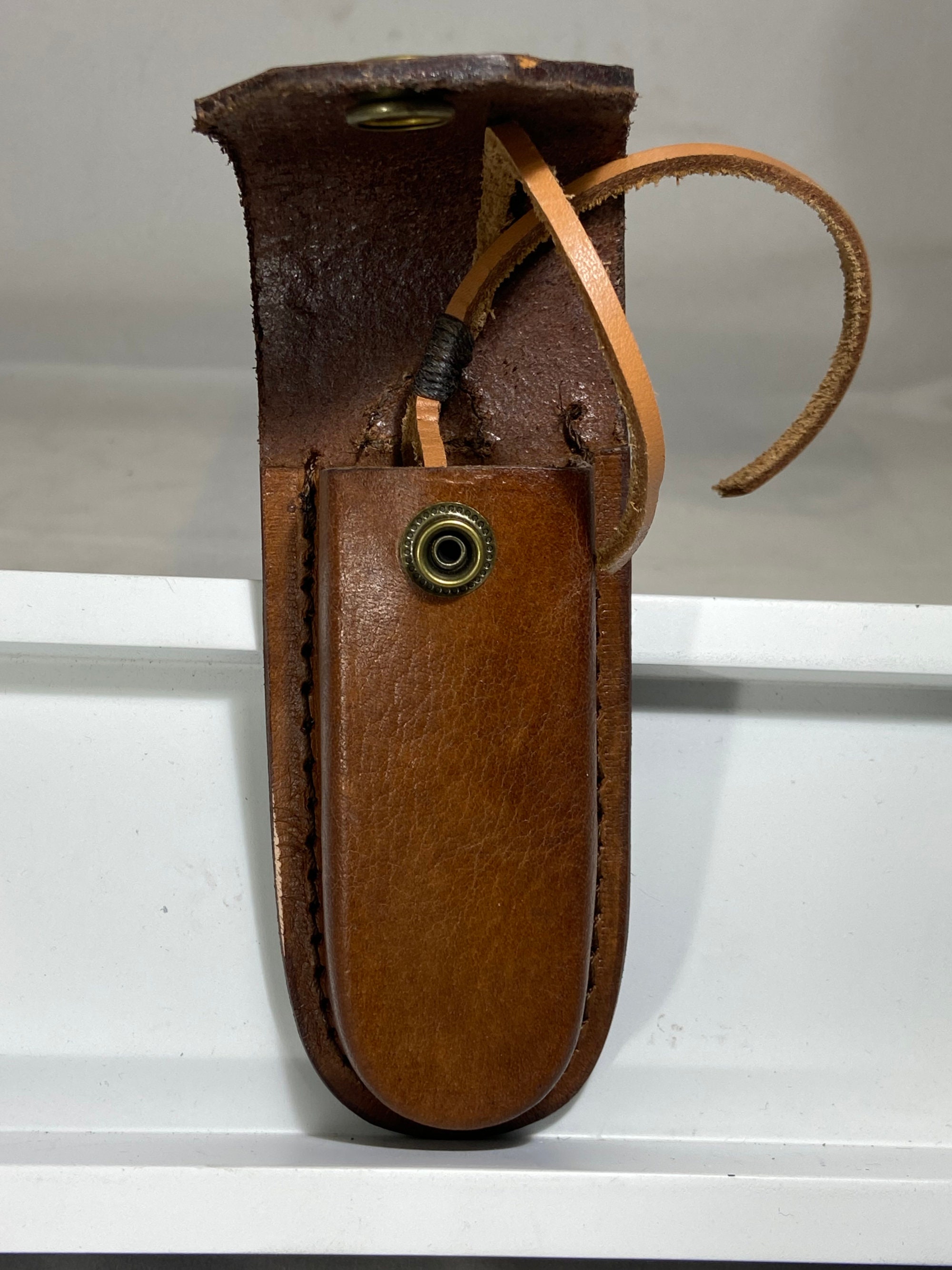 Folding Knife Sheath With Optional Personalization for Large - Etsy