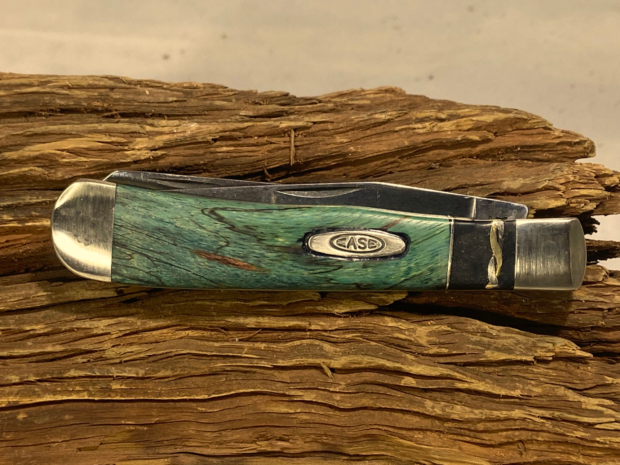 Customized Case XX Trapper Knife Model 3254 Custom Spalted - Etsy