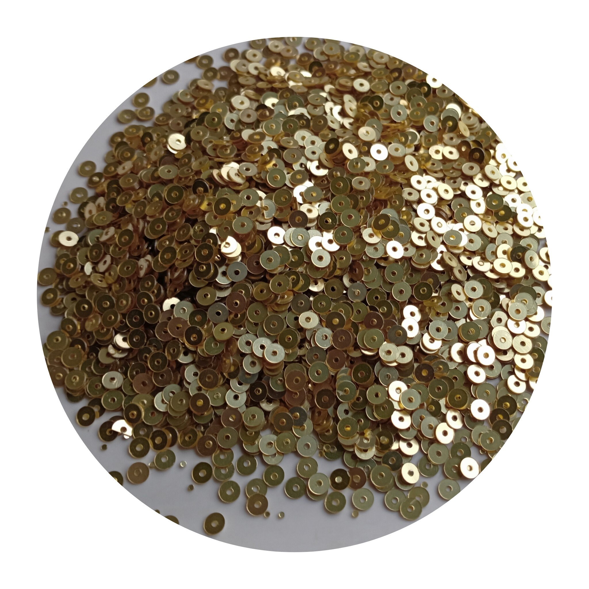 Gold Loose Sequins