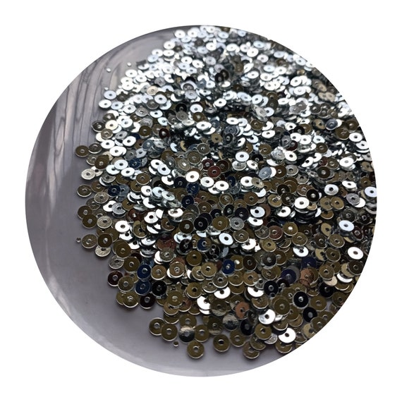 Loose Silver Sequins