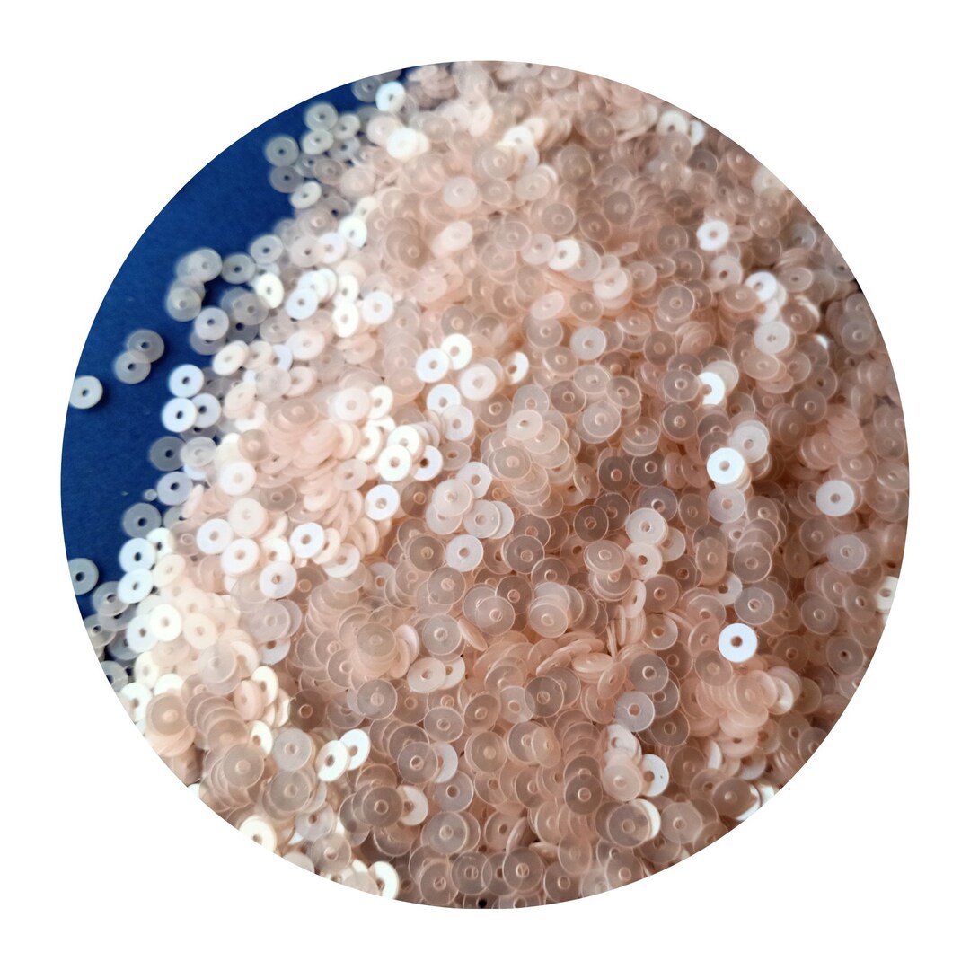 4mm Pale Pink Matt Sequins Lead Free PVC Free Shiny Light Pink - Etsy