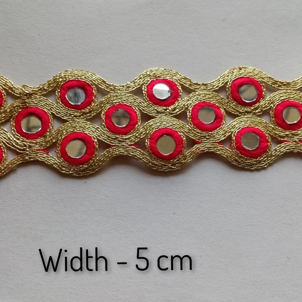 Red and Gold Trim - Etsy
