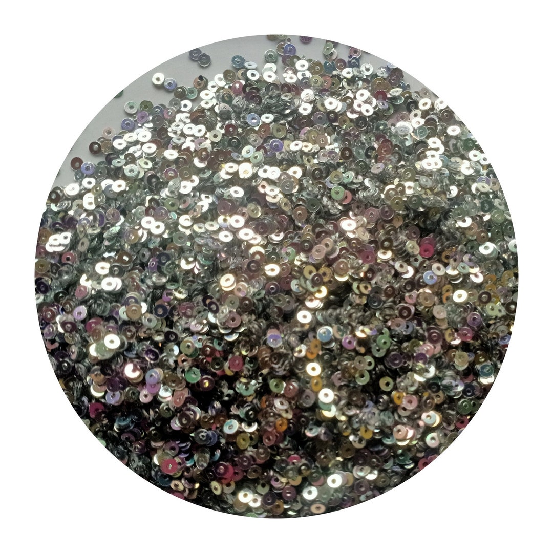 3mm Silver Sequins Shiny Sequins Flat Sequins Lead Free PVC - Etsy