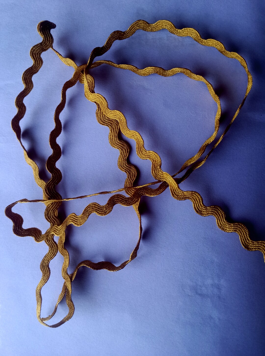 1/4 Ric Rac Mustard Yellow Ric Rac Please Select the Yards - Etsy