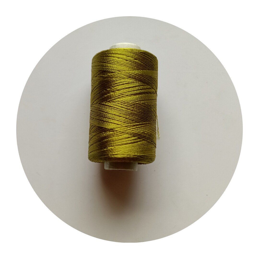Olive Green Thread Art Silk Thread Art Embroidery Silk - Etsy
