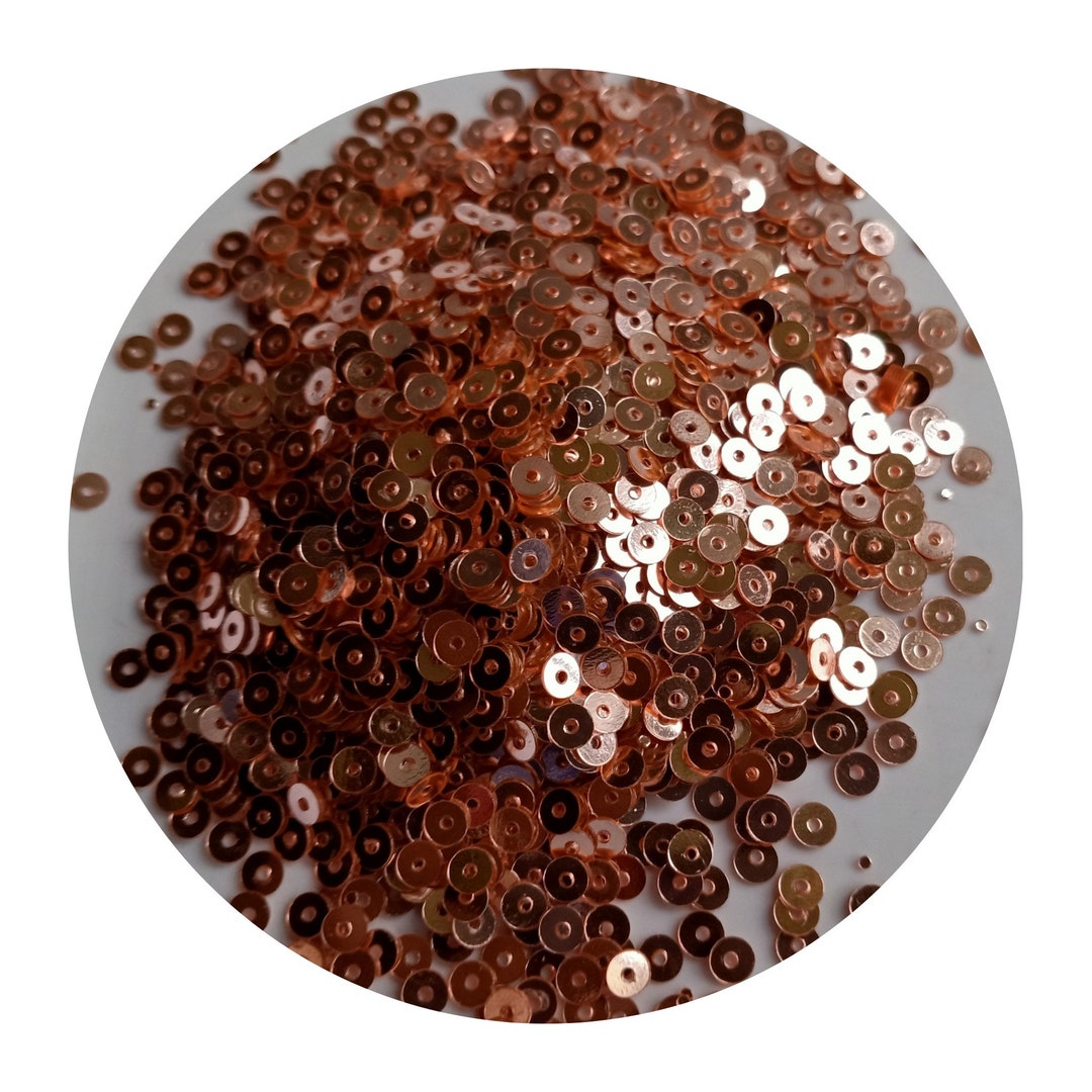 4mm Peach Sequins Shiny Sequins Flat Sequins Lead Free PVC - Etsy