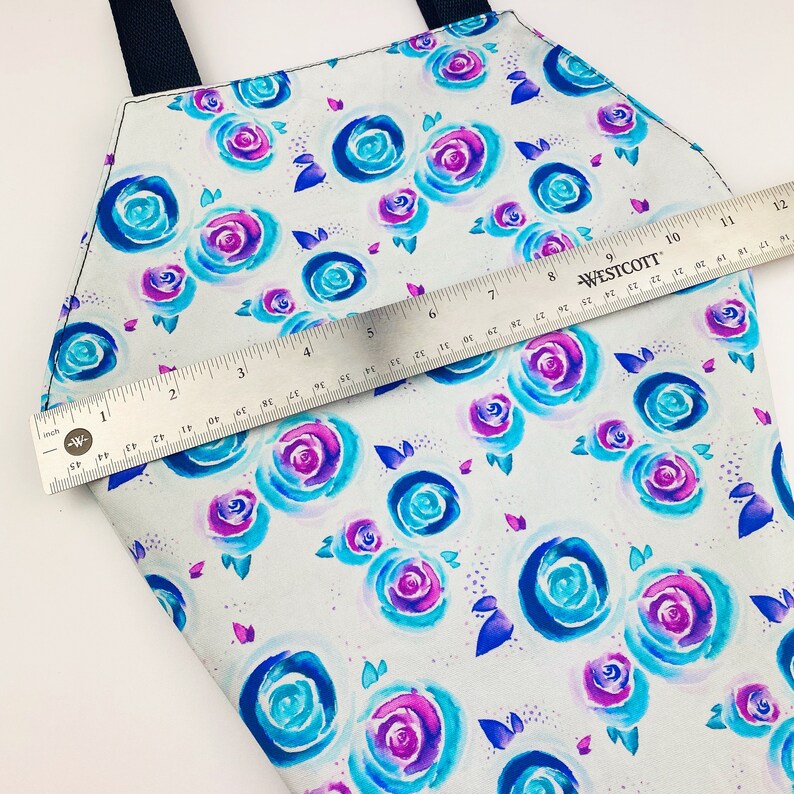 Coffin Tote Bag- Floral Coffin Shaped Bag- Watercolor Roses Bag - Etsy