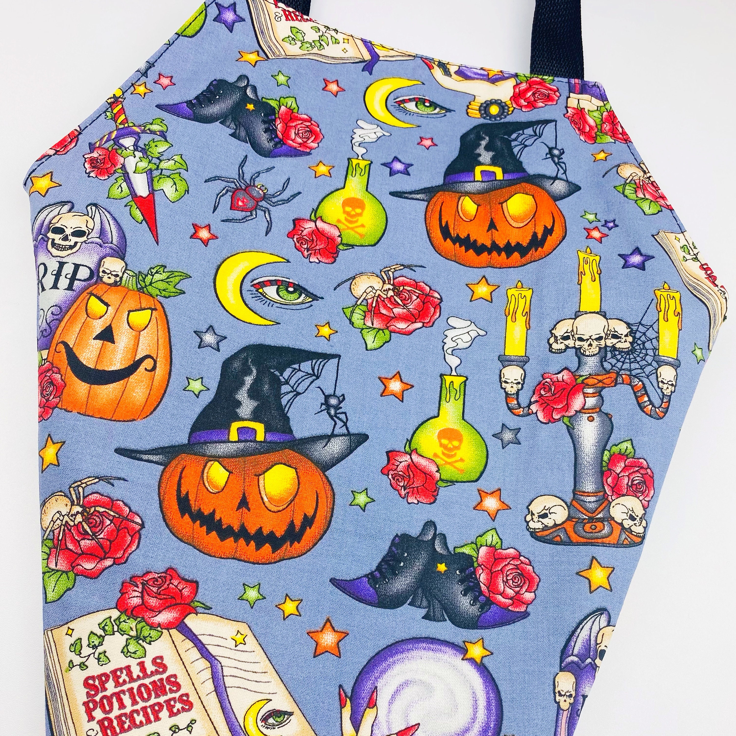 Coffin Tote Bag- Horror Bag- Halloween Coffin Shaped Bag- Witchy Bag - Etsy