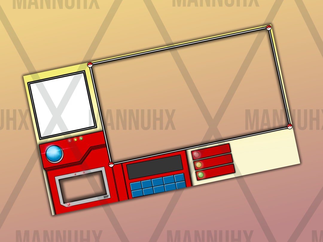 Animated Pokedex Main Screen Overlay - Etsy