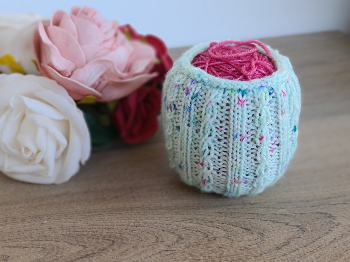 Cozy Knitting Pattern Mini Yarn Cozy digital File PATTERN | Etsy