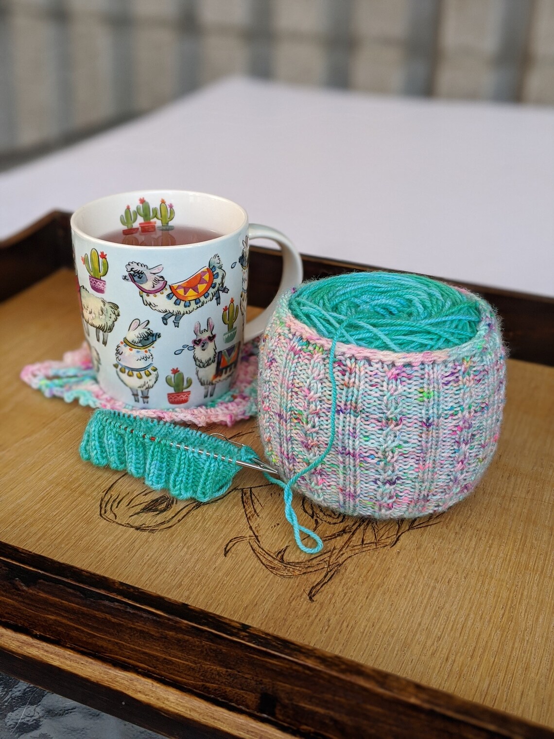 Cozy Knitting Pattern Yarn Cozy Lite digital File PATTERN - Etsy