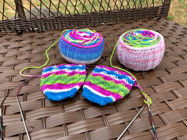 Cozy Knitting Pattern | Mini Yarn Cozy (digital File - PATTERN ONLY) - Etsy