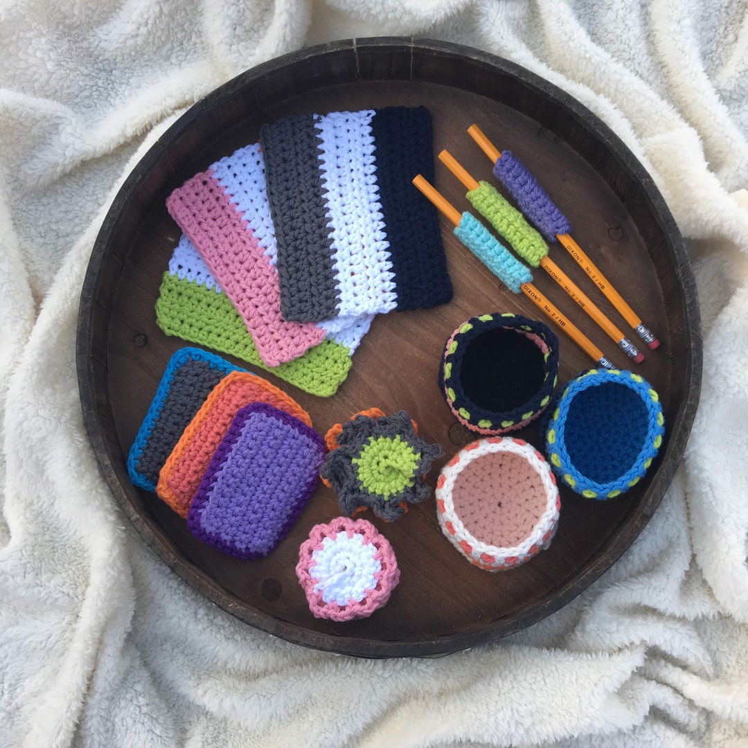 Crochet Pattern | Back to School Collection (digital Download | PATTERN ...