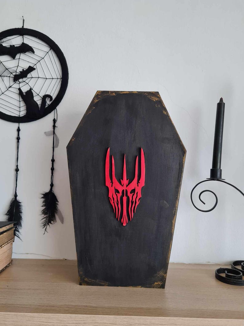 Vampire Coffin Box Laser Cut AI, Cdr, Pdf, Dxf, Svg Files, Halloween ...