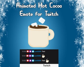 Hot Cocoa Twitch - Etsy