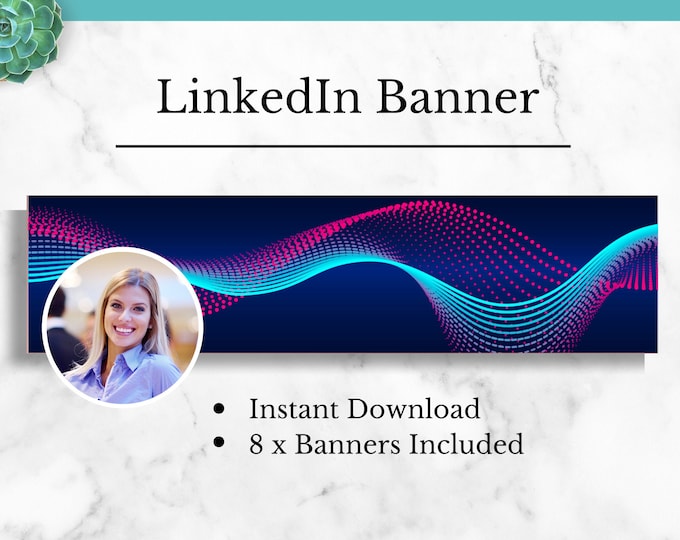 Linkedin Profile Image, Linkedin Banner Template, Linkedin Header ...