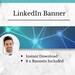 LINKEDIN Header for your LinkedIn profile image LinkedIn | Etsy