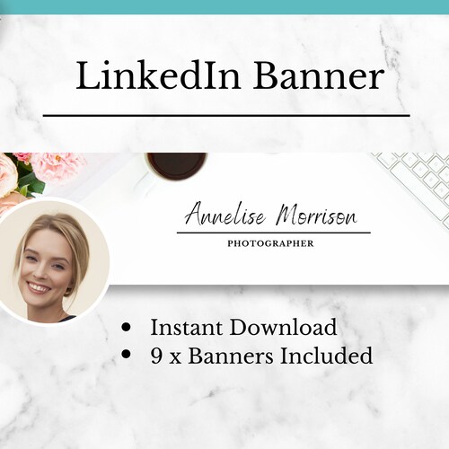 LINKEDIN Banner for Your Linkedin Profile Image Linkedin - Etsy