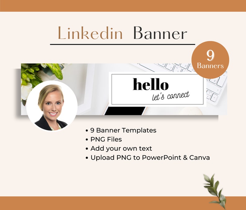 LINKEDIN Banner Header Template, Linkedin Profile Image, Linkedin ...
