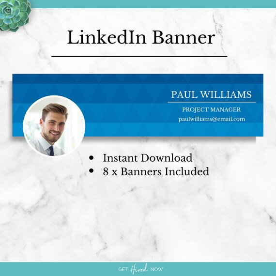 LINKEDIN Banner for your LinkedIn profile image LinkedIn | Etsy
