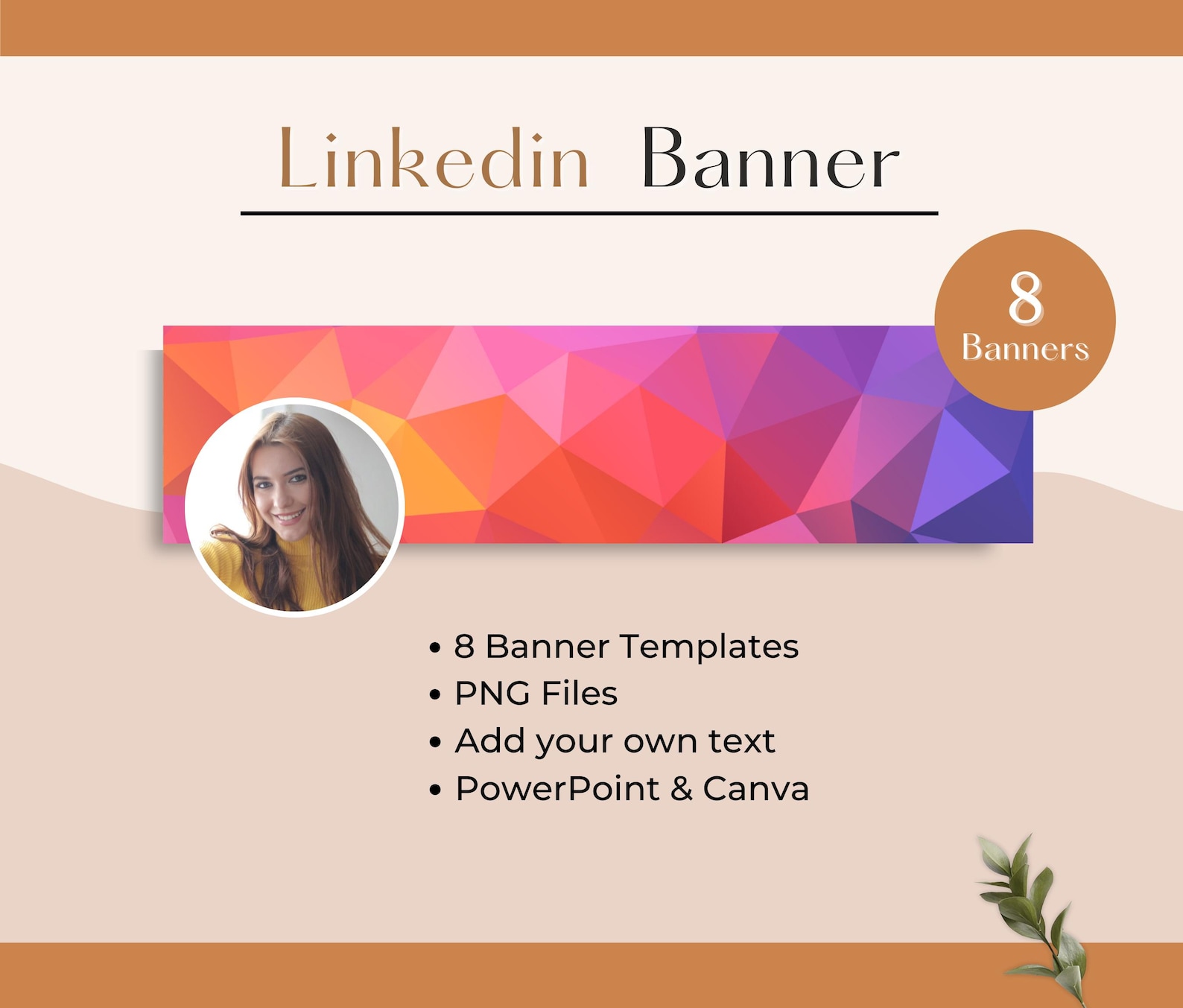LINKEDIN Banner for Your Linkedin Profile Image, Linkedin Banner ...